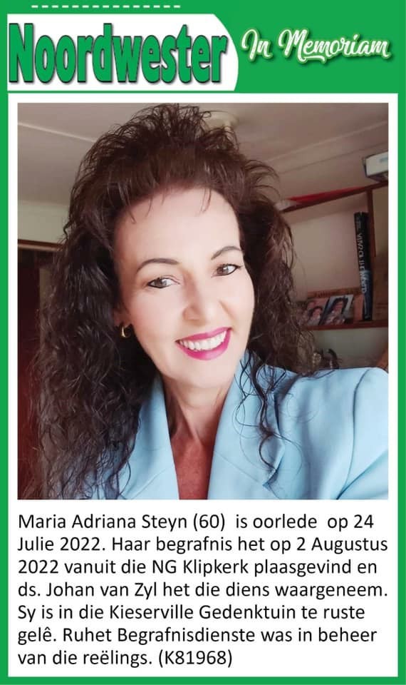 STEYN-Maria-Adriana-1962-2022-F_1 | STEYN-Maria-Adriana-1962-2022-F ...