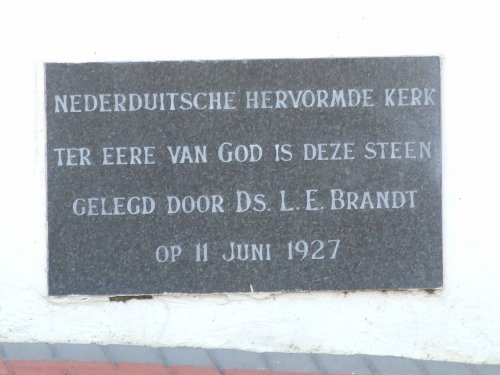 Nederduitsch-Hervormde-Kerk | FS.VS-PARYS | FREESTATE - VRYSTAAT ...